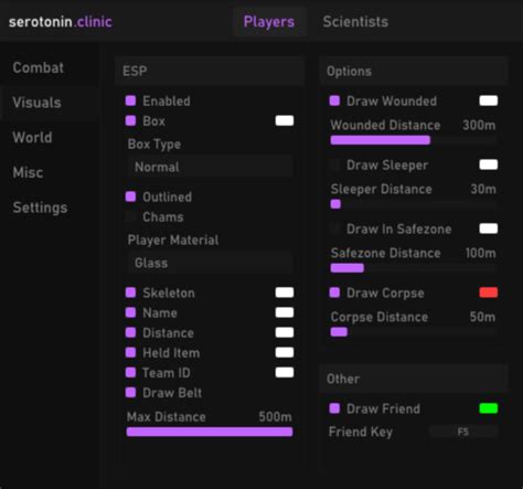 Buy Serotonin Cheat Aimbot Psilent Chams Desync Rust Cheatvault
