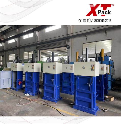 Factory Supply Vertical Waste Paper Compactor Baling Baler Machine With