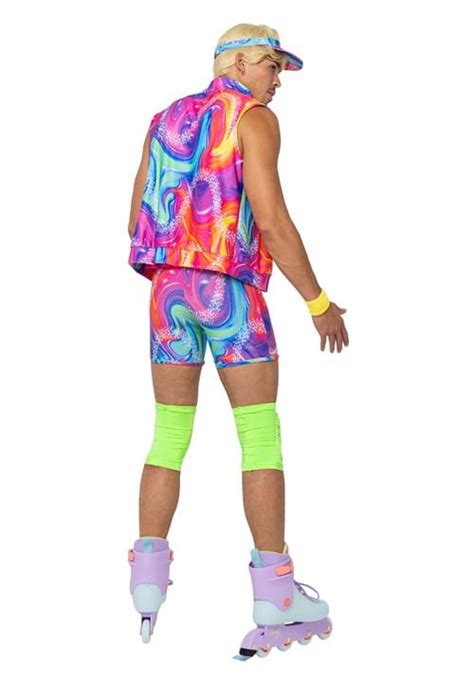 Retro Rollerblade Doll Men S Costume Barbie Doll Costumes
