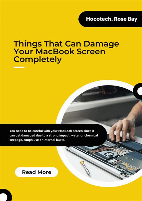 Things That Can Damage Your MacBook Screen Completely