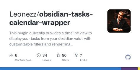 Github Leonezzobsidian Tasks Calendar Wrapper This Plugin Currently Provides A Timeline View