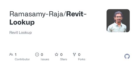 Github Ramasamy Raja Revit Lookup Revit Lookup