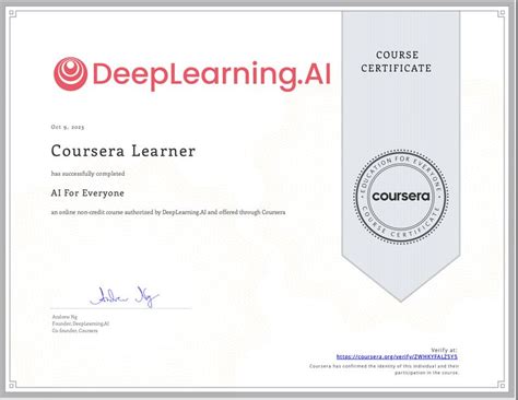 Dinesh Kumar Mani On Linkedin I Recently Completed Ai For Everyone