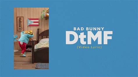 Bad Bunny Dtmf Video Lyrics Chords Chordify