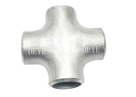 Ss304 Ss321 Ss316 Stainless Steel Cross Fitting With Sch40s Sch10s