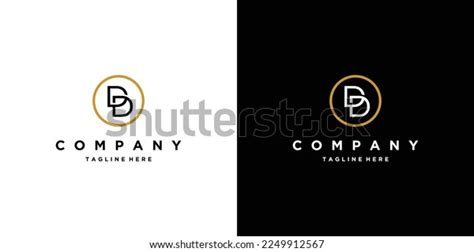 Modern Unique Letter Dd Initials Logo Stock Vector Royalty Free 2249912567 Shutterstock