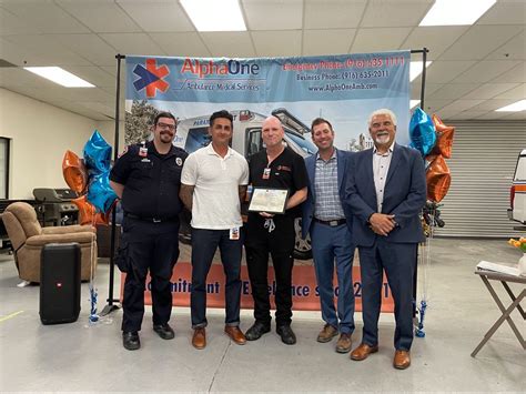 On Friday I Was Honored To Receive A Quarterly Performance Award For Exemplifying Alphaones