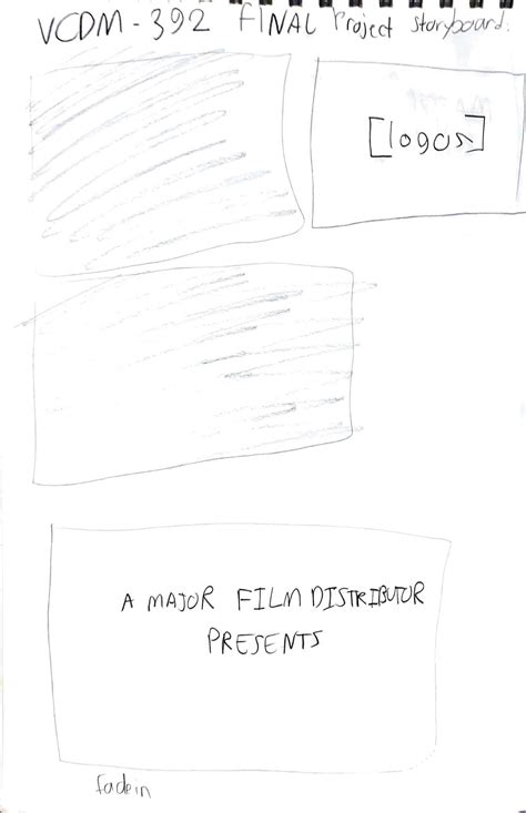 Title Sequence Storyboard Behance