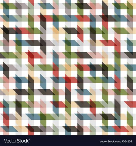 Geometric Striped Seamless Pattern Royalty Free Vector Image