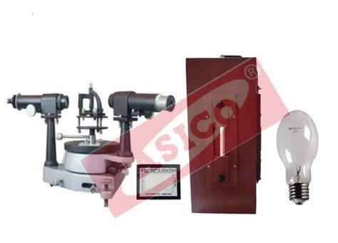 Resolving Power Of A Diffraction Grating Using Spectrometer And Mercury Lamp At Best Price In