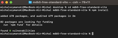 vite installation and setup with bootstrap