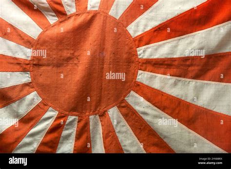 The Rising Sun Flag Is Used As The Official Naval Ensign Of Japan And
