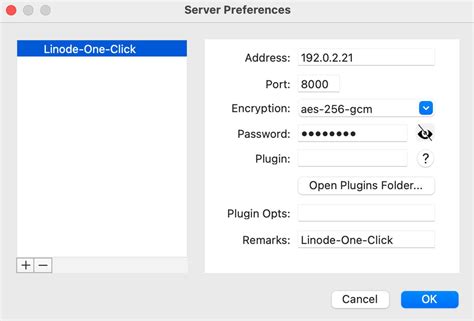 Deploy Shadowsocks Through The Linode Marketplace Linode Docs