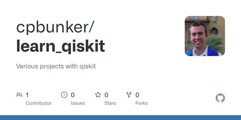 GitHub Cpbunker Learn Qiskit Various Projects With Qiskit
