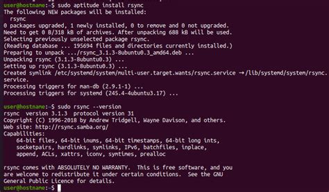 Install And Use Rsync On Ubuntu Bytexd