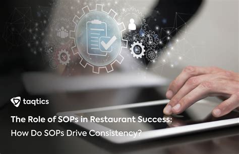 The Role Of Sops In Restaurant Success How Do Sops Drive Consistency Taqtics Digitize