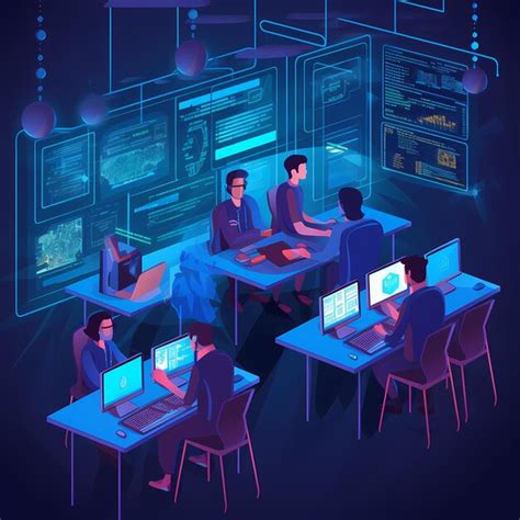 Premium Photo Developing Programming And Coding Technologies Website