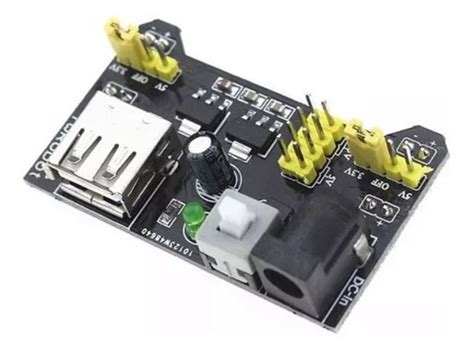 Módulo De Fonte De Alimentação Para Protoboard 3 3v Ou 5 0v Robomakers