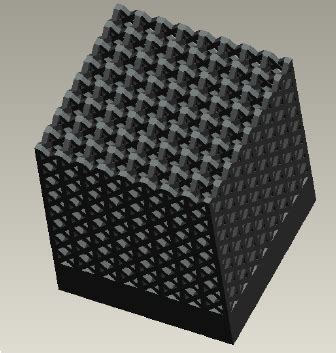 CAD Model Of Sample A Download Scientific Diagram