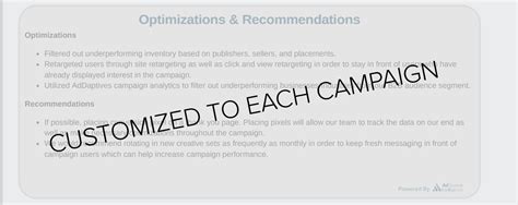 Analytics In Action Campaign Analytics Addaptive