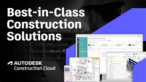 The Top Construction Solutions Autodesk Construction Cloud Youtube