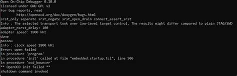 Hello Im Trying Flash A Stm32f429zi With Openocd Stmicroelectronics Community