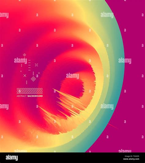 3d Abstract Background Futuristic Technology Style Big Data Graph Visualization Vector