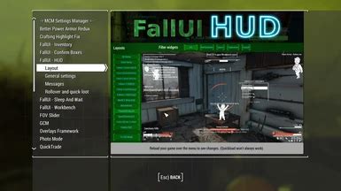Pleasant Fall UI Preset At Fallout Nexus Mods And Community