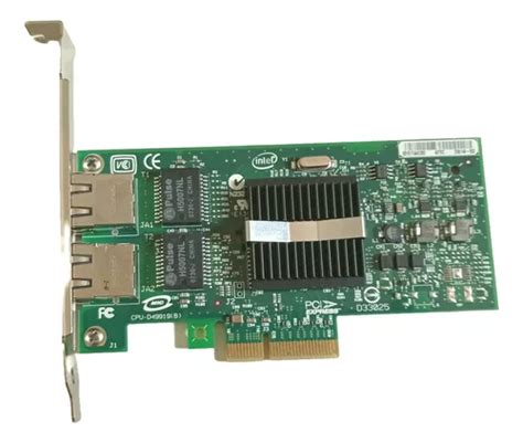 Placa De Rede Server Gigabit Dual Lan Pci E Intel Pro Pt Parcelamento Sem Juros