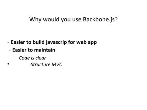 Backbonejs And Rails Banlv Ppt