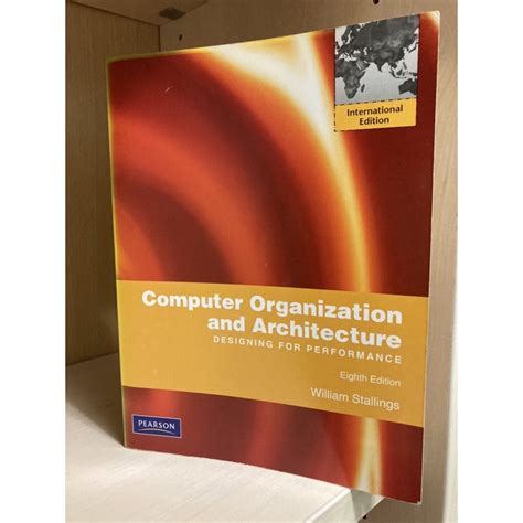 Computer Organization and Architecture e 計算機結構 大專 資管 資工 原文 蝦皮購物