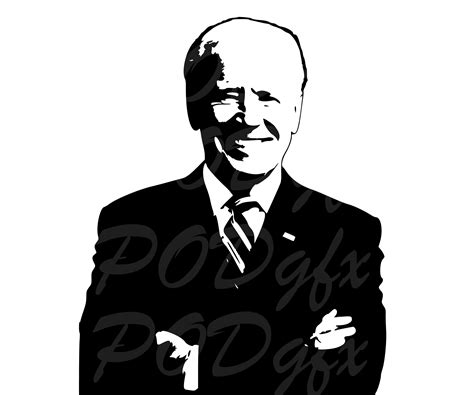 Joe Biden Svg Png  Joe Biden Vector Joe Biden Silhouette Etsy