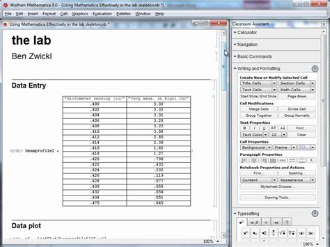Using Mathematica Effectively In The Lab Youtube