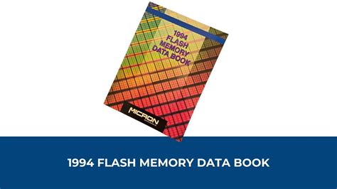 1994 Flash Memory Data Book Micron Force Technologies Ltd