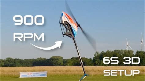 Omphobby M7 6s Light Setup Crazy Low Rpm To Full 3d Youtube