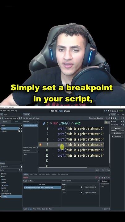 Godot For Noobs 6 Debugging Programming Coding Gamedevtips Gameenginetutorial Youtube