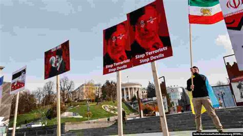 «Іранський народ з Україною іранська діаспора провела акцію у Києві фоторепортаж