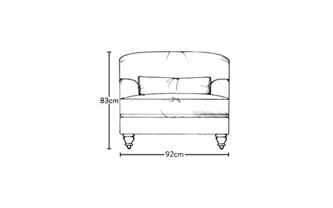 Deni Armchair Recycled Cotton Seaspray