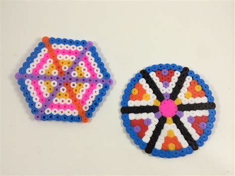 Experimental Cross Stitching Fuse Beads