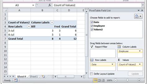 function counting word pairs in excel between different columns