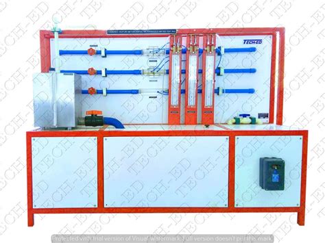 Combined Venturi And Orifice Meter Test Rig At ₹ 65000 Orifice And Mouthpiece Apparatus In