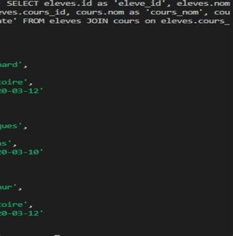 Nodejs Et Mysql Comment Utiliser Mysql Sur Une Application Node