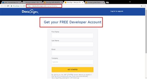 DocuSign Connect Using Custom Button In Salesforce
