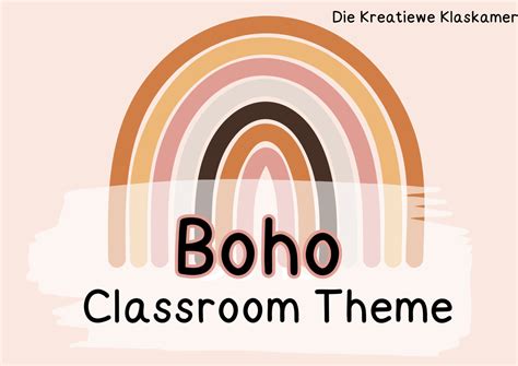Foundation Phase Boho Classroom Theme