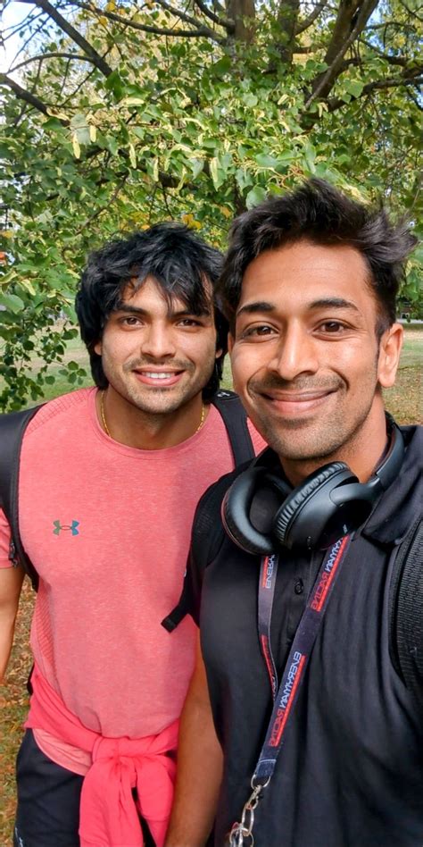 Swapnil Kulkarni On Linkedin Today I Was Honoured To Meet Neeraj