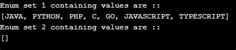 Enumset In Java Methods And Examples Of Enumset In Java