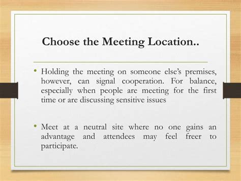 Meetings Introduction Process And Management PPT
