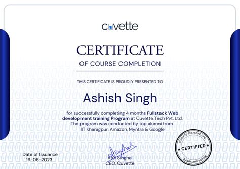 Fullstackdeveloper Cuvettetraining Continuouslearning Webdevelopment Ashish Singh 26