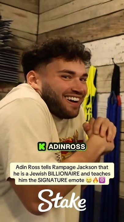 Adin Ross Tells Rampage Hes A Jewish Billionaire And Teaches Him The