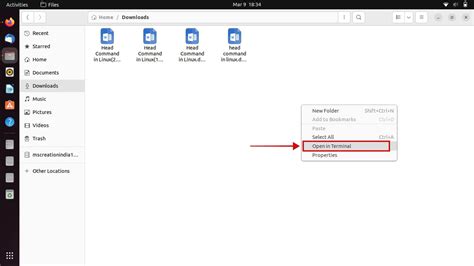 How To Open Terminal In Ubuntu Linux Thecoderworld